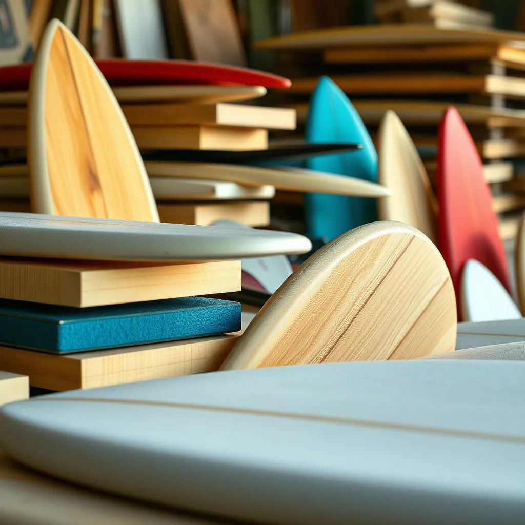 Foam Blanks in Surfboard Crafting: A Deep Dive