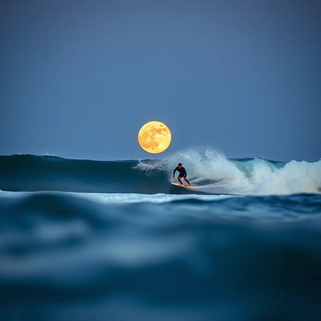 The Moon's Role in Surfing Conditions Explained