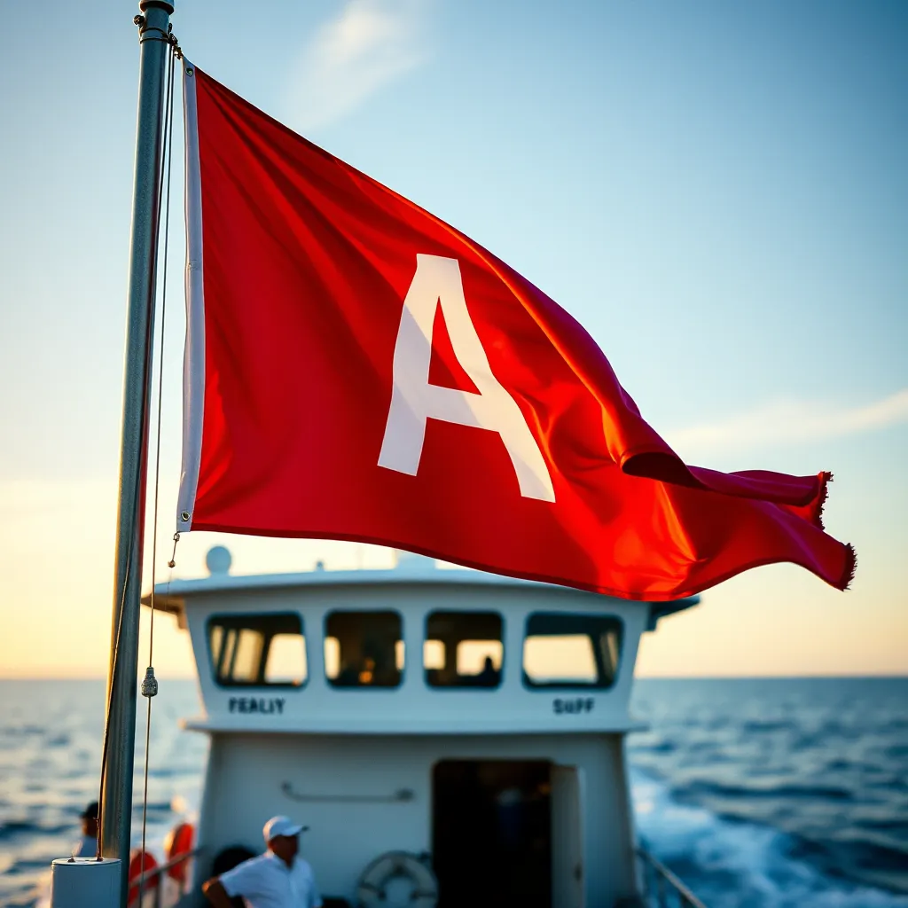 Decoding the International Code Flag Alpha in Maritime Communication